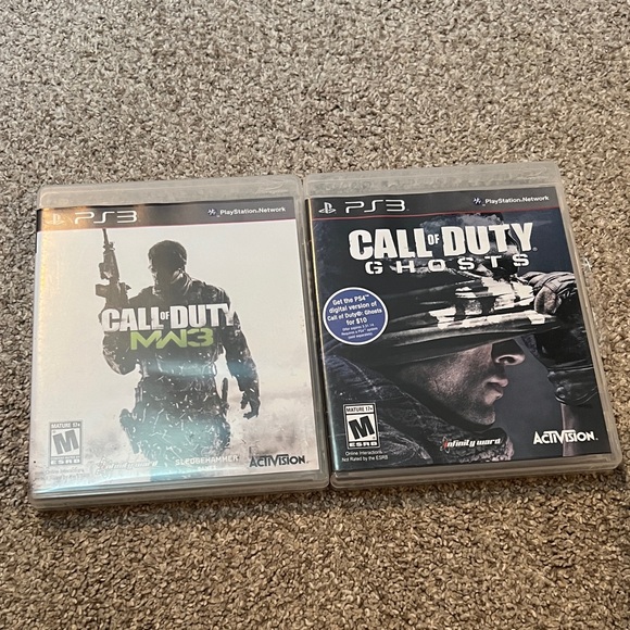 Sony | Video Games & Consoles | Call Of Duty Mw3 And Ghosts For Ps3 Cib ...